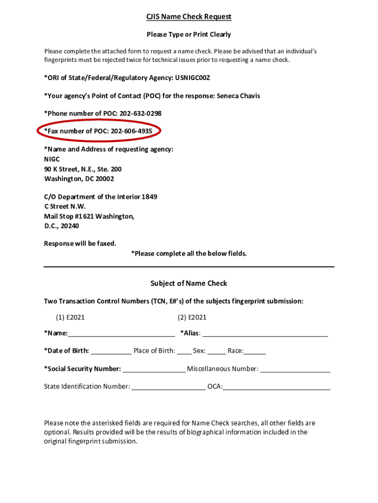 Fillable Online Fingerprint Card Information and Sample Fax Email Print ...