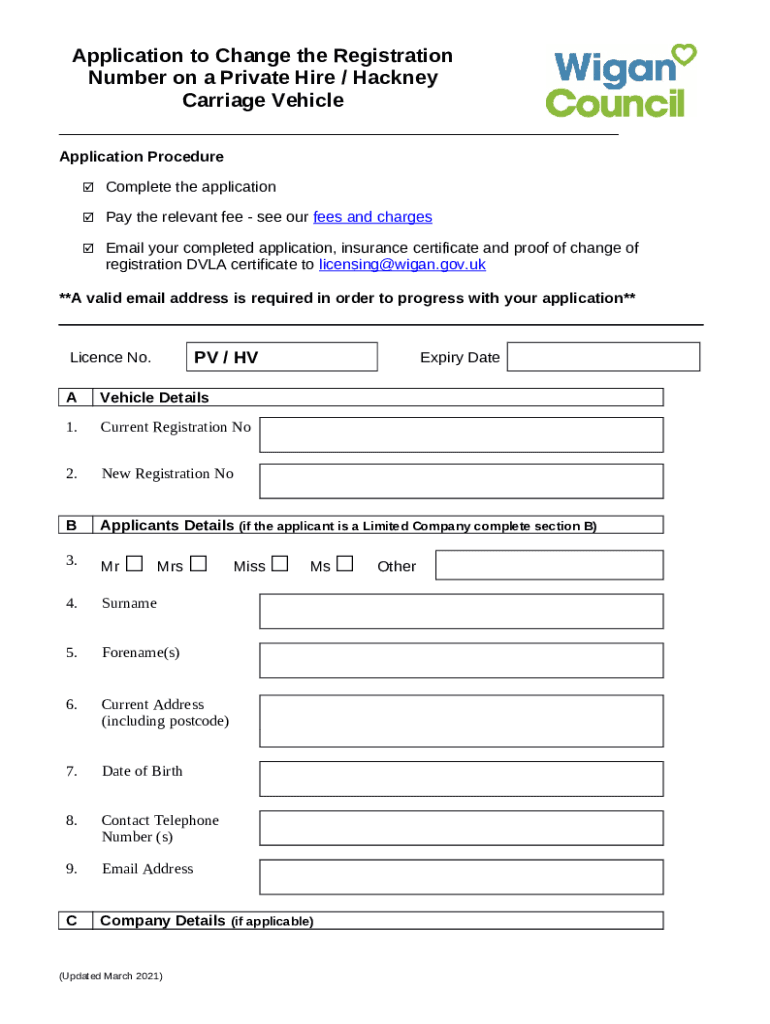 Hackney Carriage and Private Hire vehicle licence ... Doc Template ...