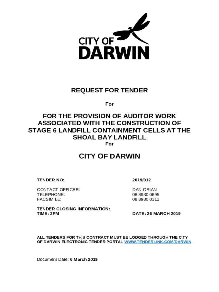 Environmental Management Plan Shoal Bay Waste ... - NT EPA Doc Template | pdfFiller