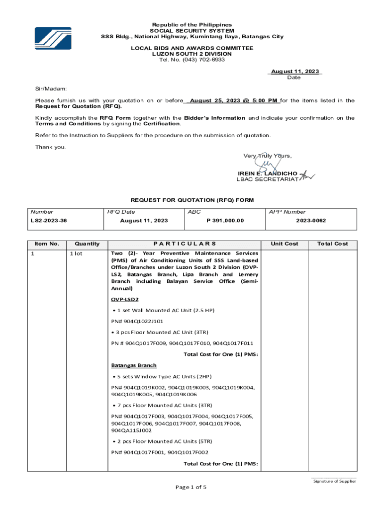 Fillable Online SSS Batangas Branch and Office Hotline Fax Email Print ...