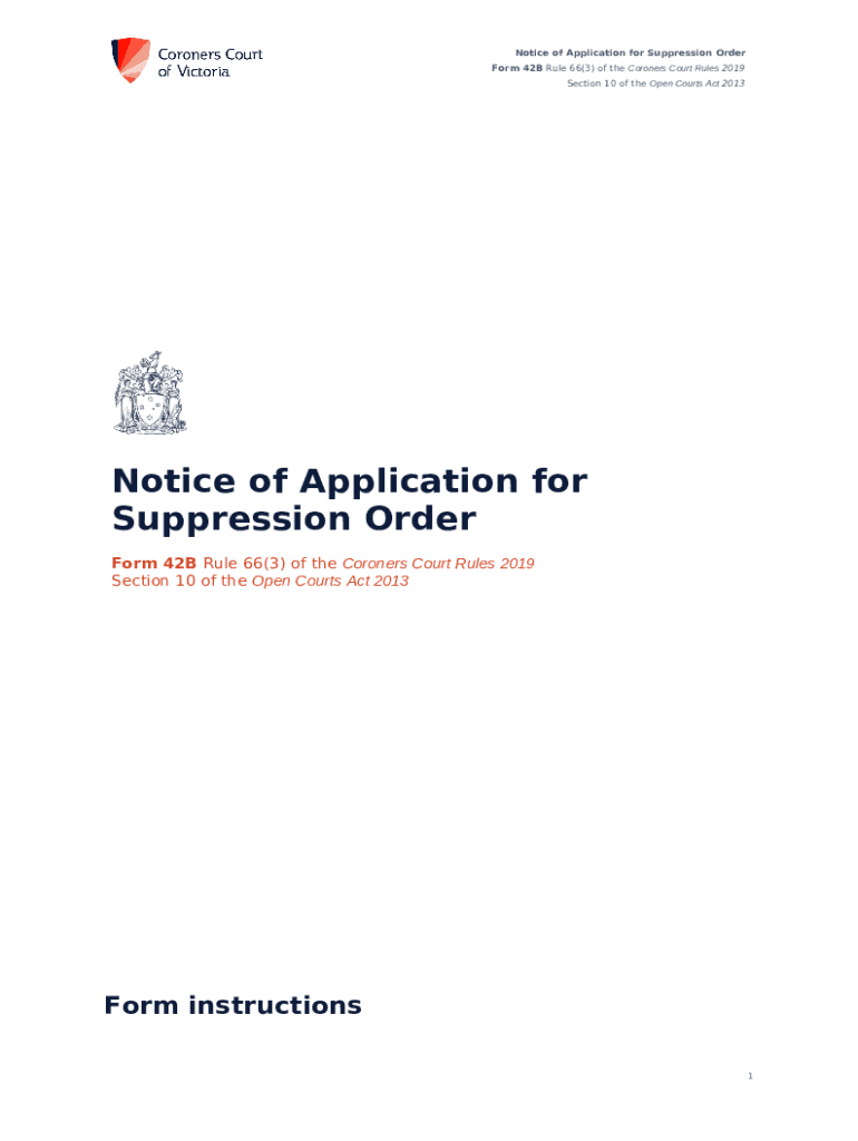 An introduction to Suppression and Pseudonym Orders in ... Doc Template ...