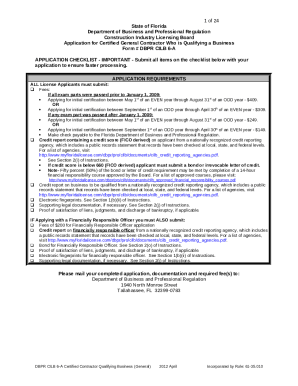 CILB 6-A - Certified General Contractor Qualifying Business Doc ...