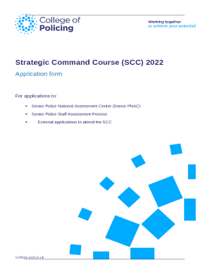 SCC 2022 Application Doc Template | pdfFiller