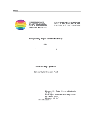 LIVERPOOL CITY REGION DEVOLUTION AGREEMENT Doc Template | pdfFiller
