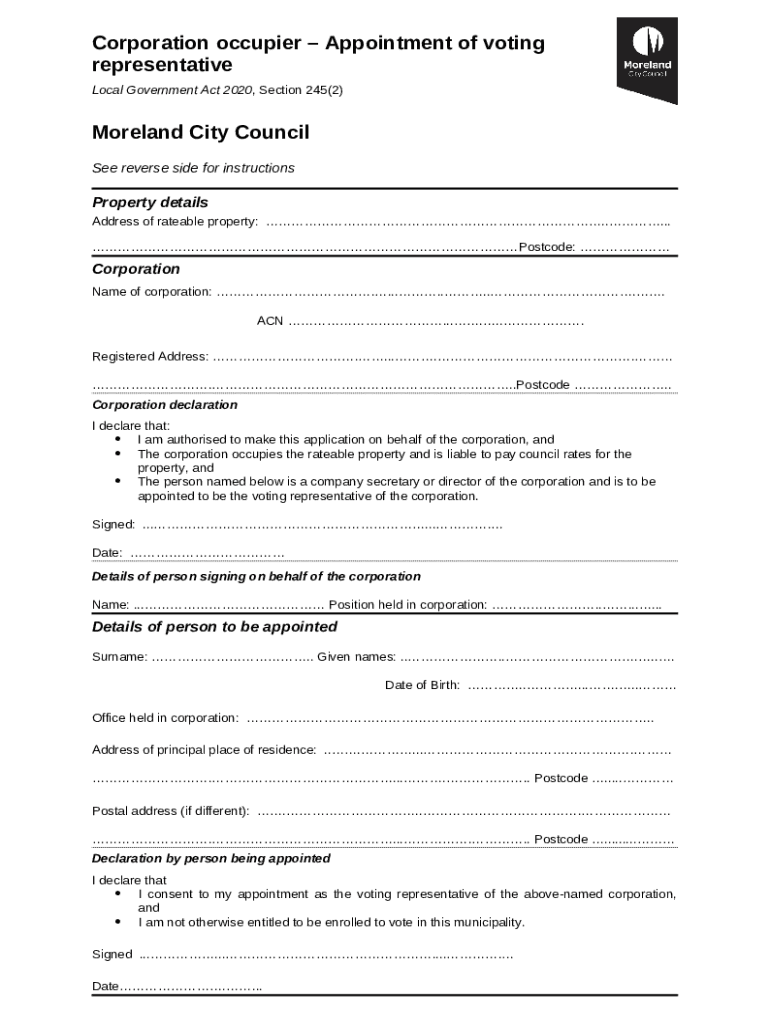 Enrol to vote or update my details Doc Template | pdfFiller