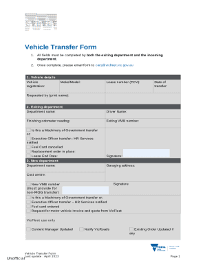 VicFleet-Vehicle-Transfer-.docx Doc Template | pdfFiller
