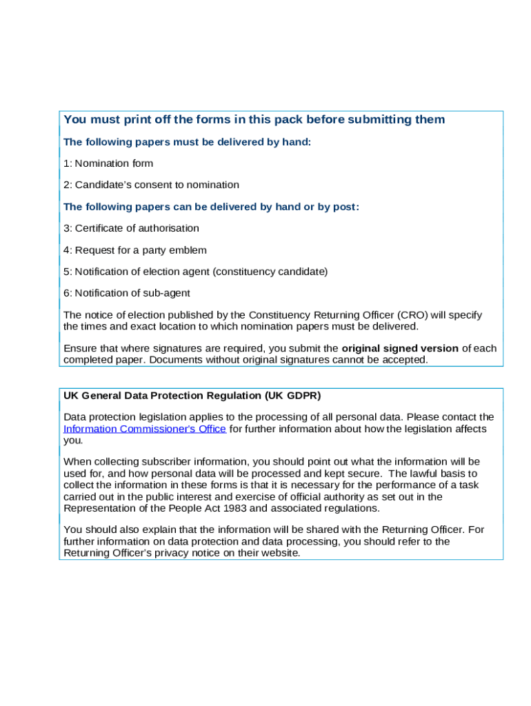 constituency Doc Template | pdfFiller