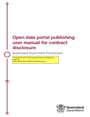 Open Data Metadata Contract Disclosure Example Doc Template | pdfFiller