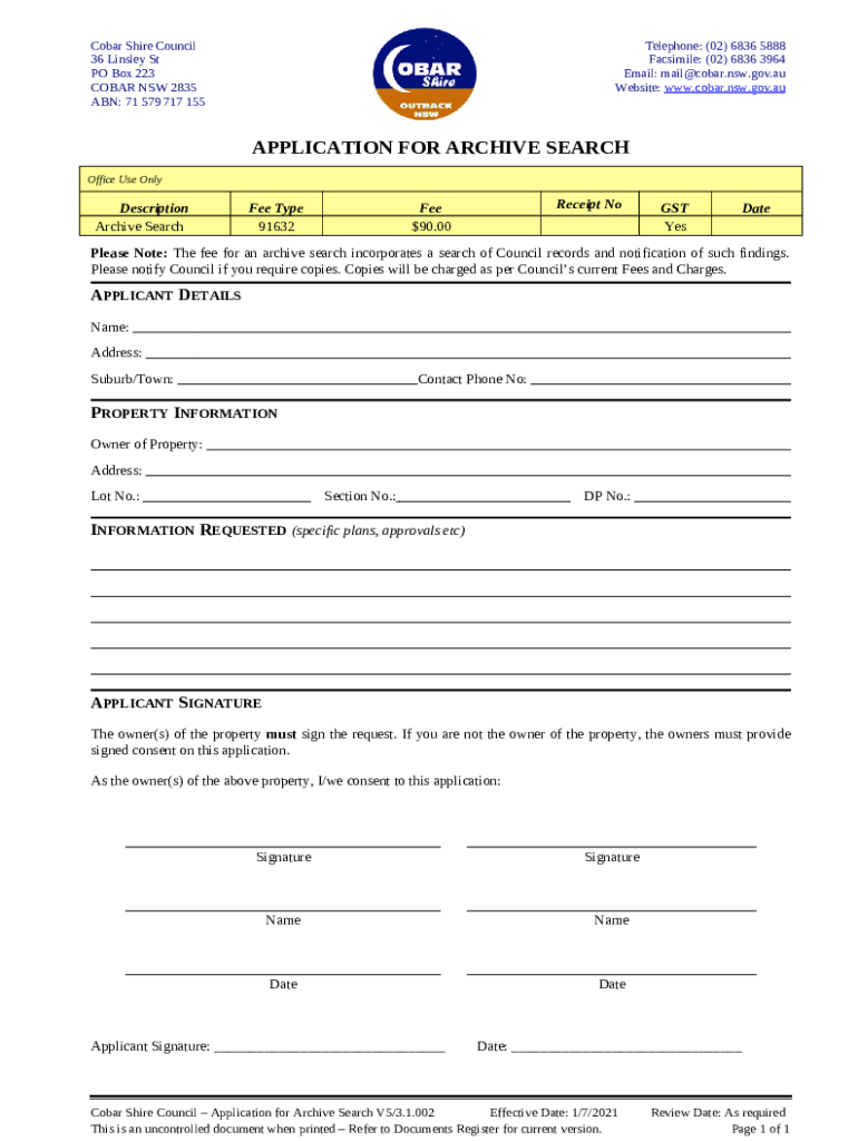 change of address/name notification - cobar nsw gov Doc Template | pdfFiller