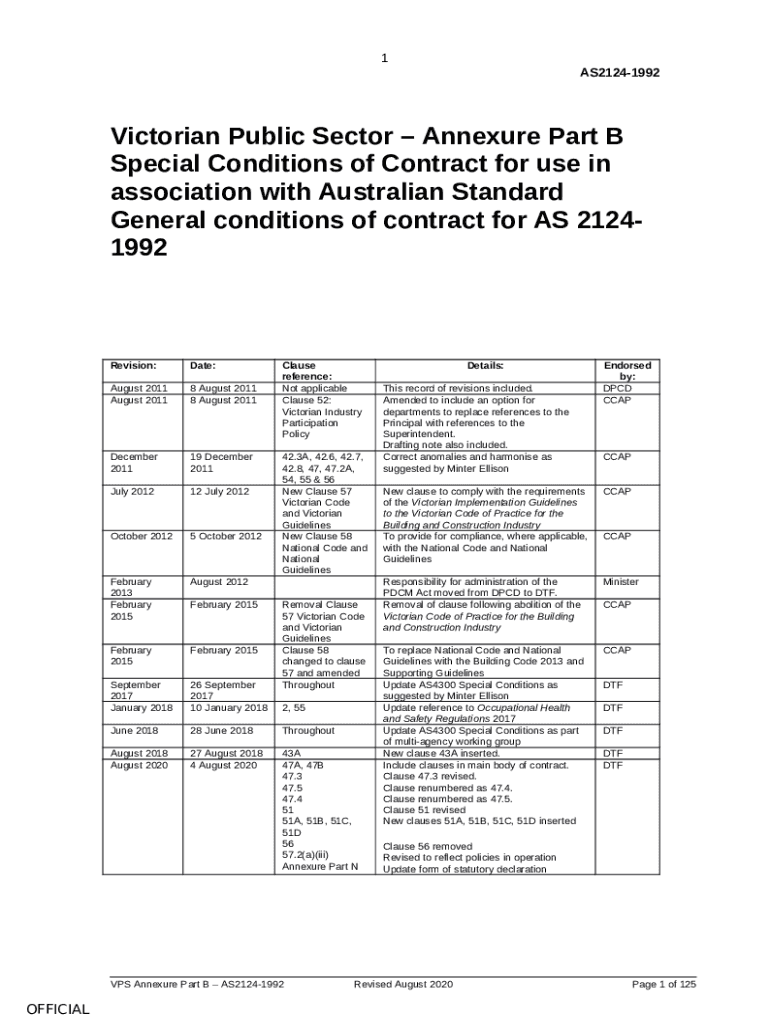 Construction standard contracts Doc Template | pdfFiller
