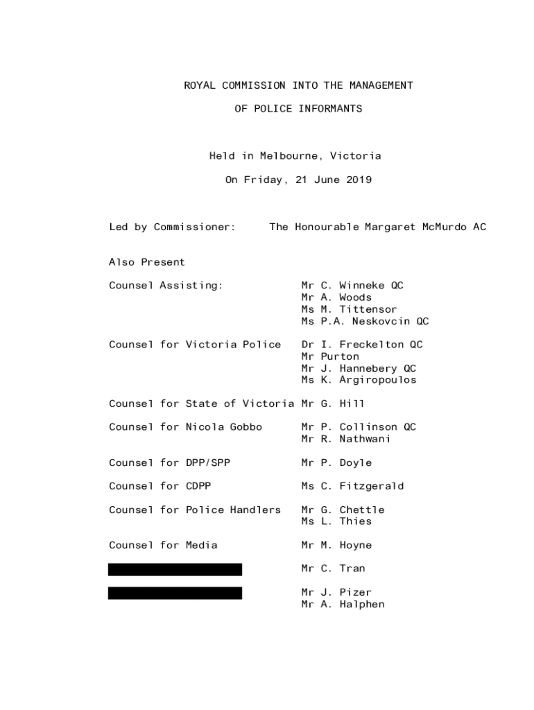 Fillable Online Transcript of opening statements 15 February 2019.pdf ...