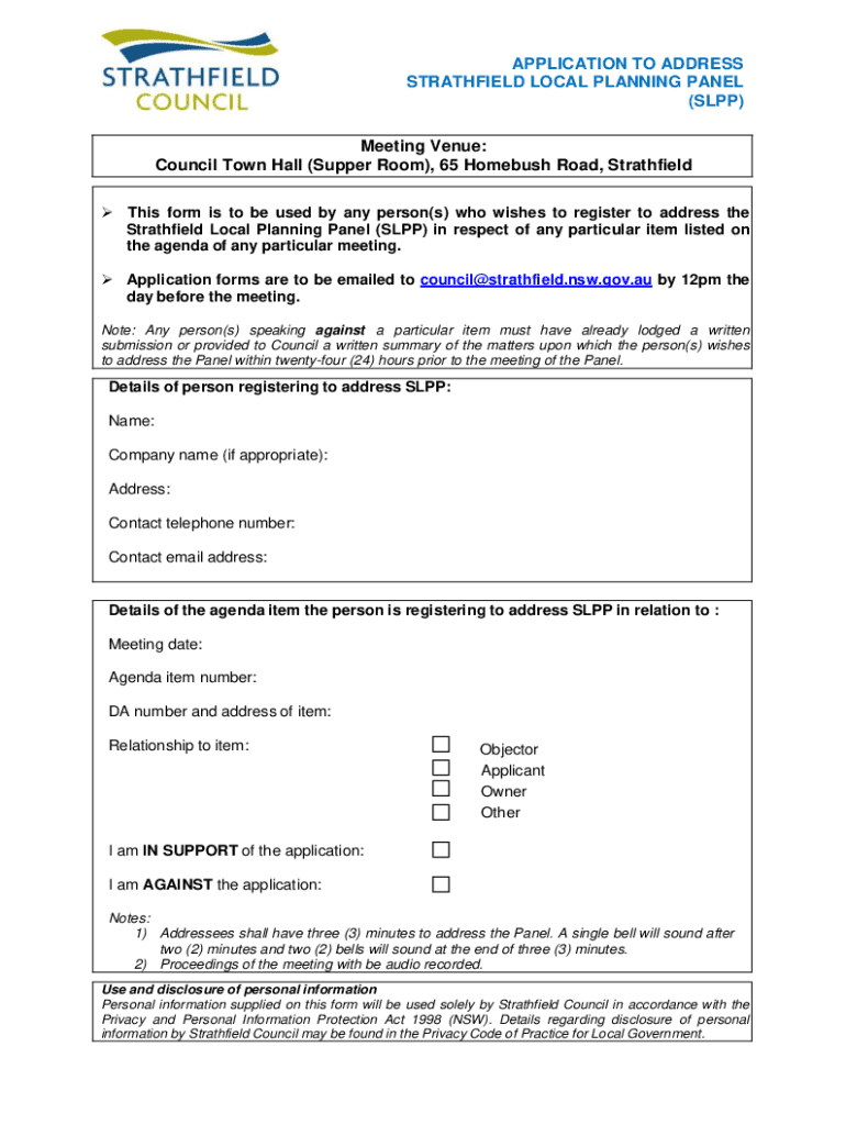 Fillable Online SIHAP - Register to Speak Form Fax Email Print - pdfFiller