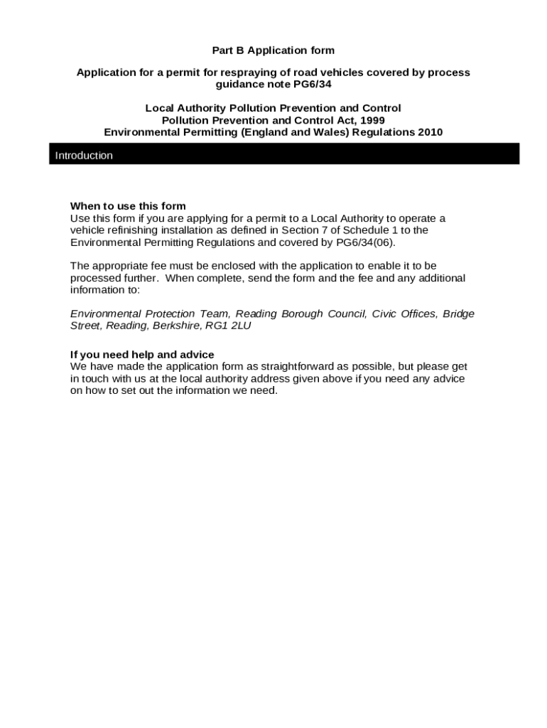 Respraying of road vehicles: process guidance note 6/34 Doc Template ...