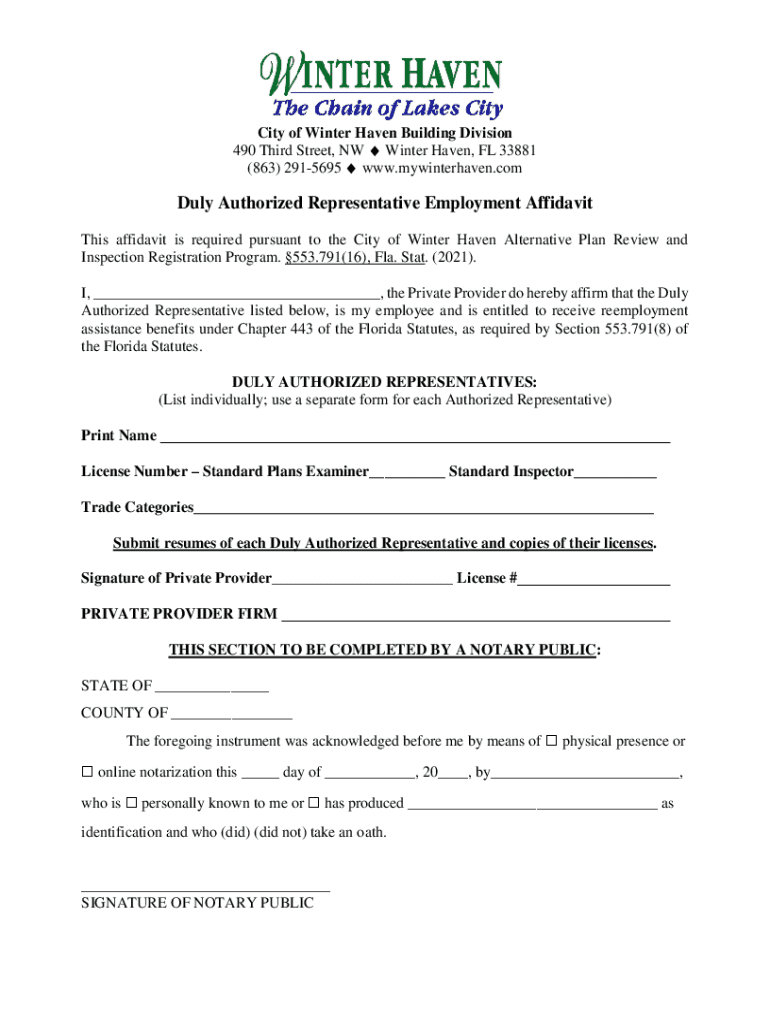 Duly Authorized Representative - Fill Online, Printable, Fillable ...