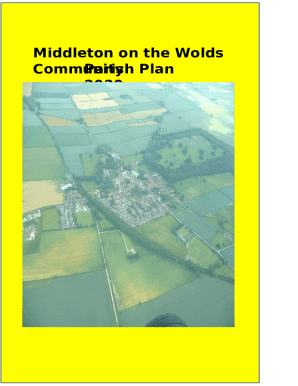 Neighbourhood Plan - Middleton-on-the-Wolds Parish ... Doc Template ...
