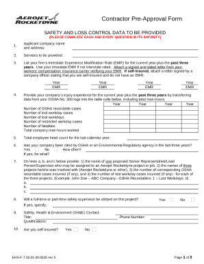 0653-T-070, Contractor Pre-Qualification Doc Template | pdfFiller