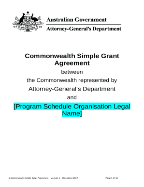 Attorney-General's Department - Organisation ID Doc Template | pdfFiller
