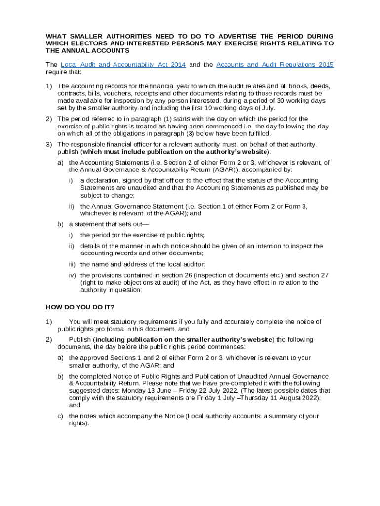 Chestfield Parish Council Doc Template | pdfFiller