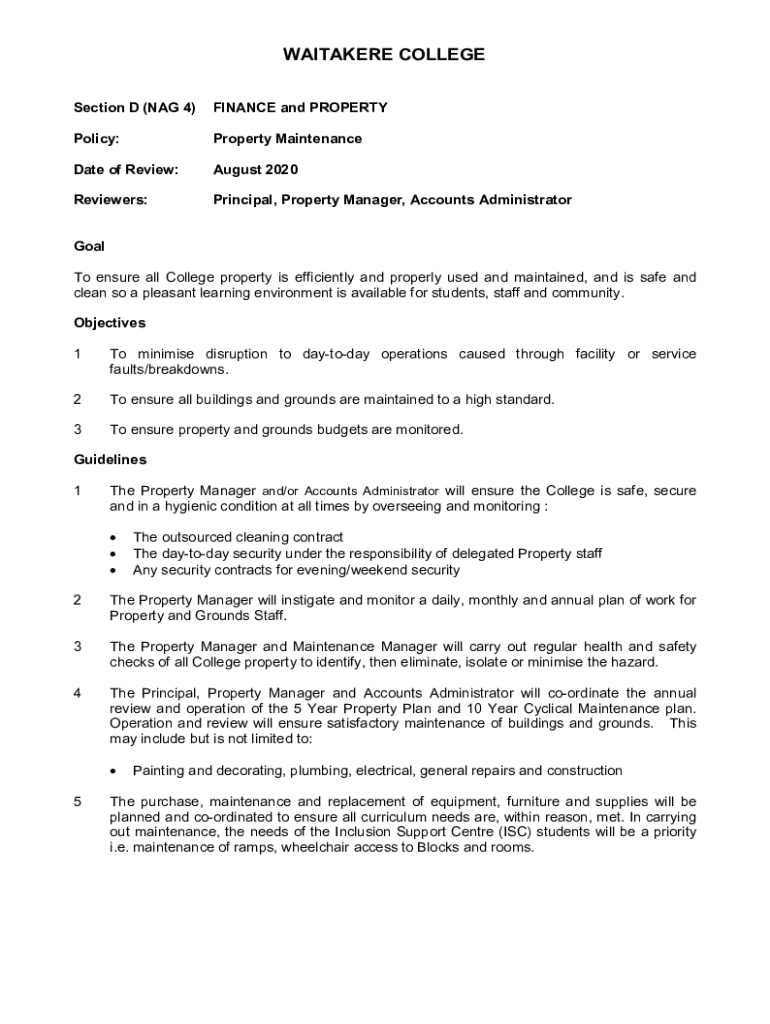 Fillable Online We Welcome Malcolm Cole as our new Property ... Fax ...