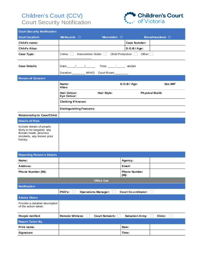Family violence safety notices and intervention orders Doc Template ...