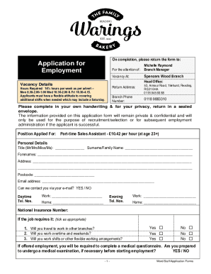 Fillable Online On completion, please return the form to: Fax Email ...