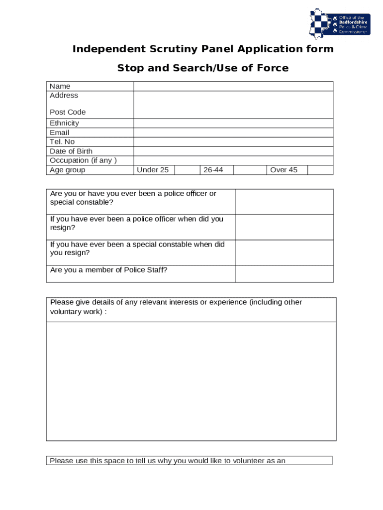 Scrutiny-Panel-Application-.docx - Bedfordshire PCC Doc Template ...