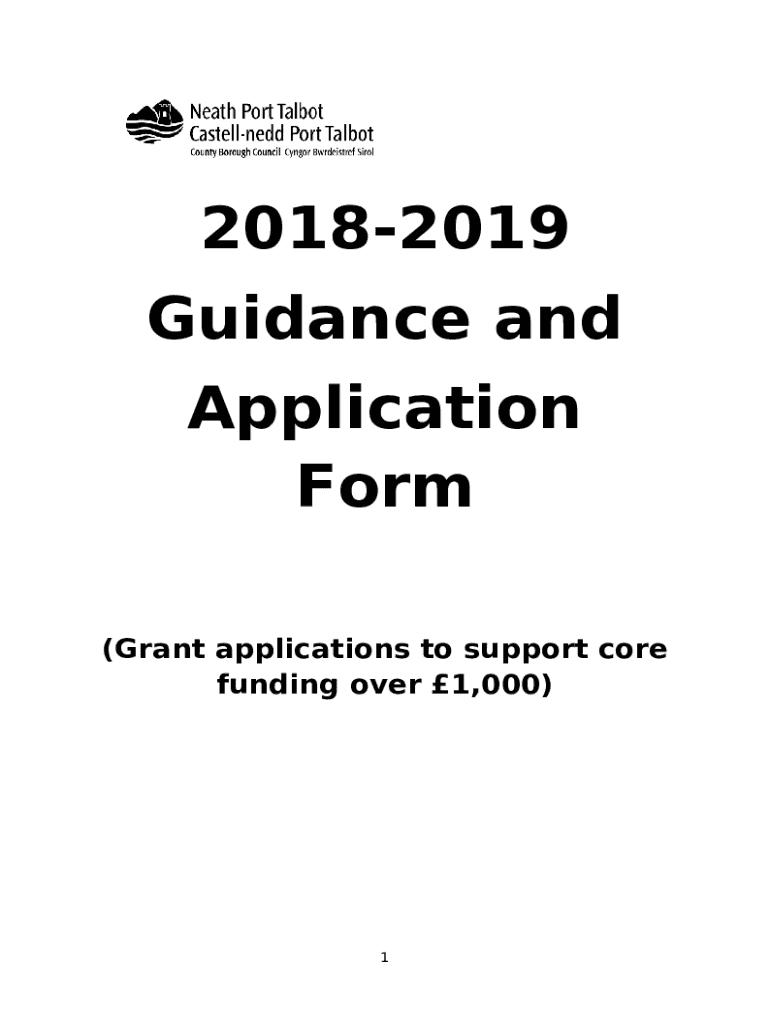 Guidance and Doc Template | pdfFiller