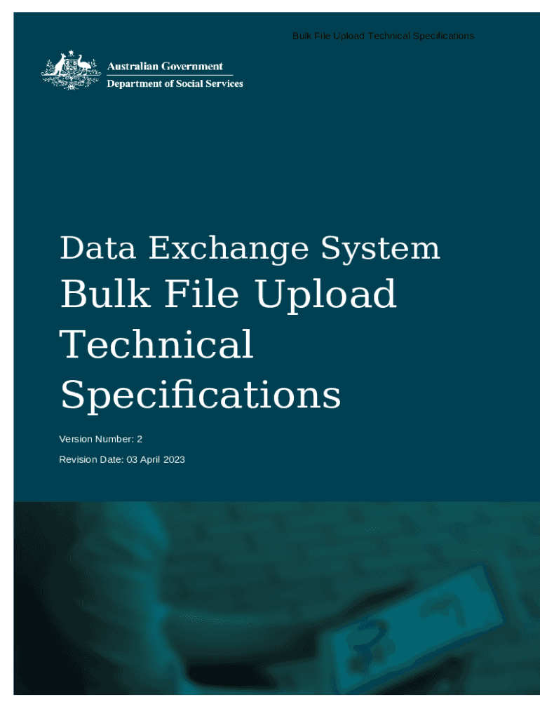Bulk File Upload Technical Specifications - dex dss gov Doc Template ...