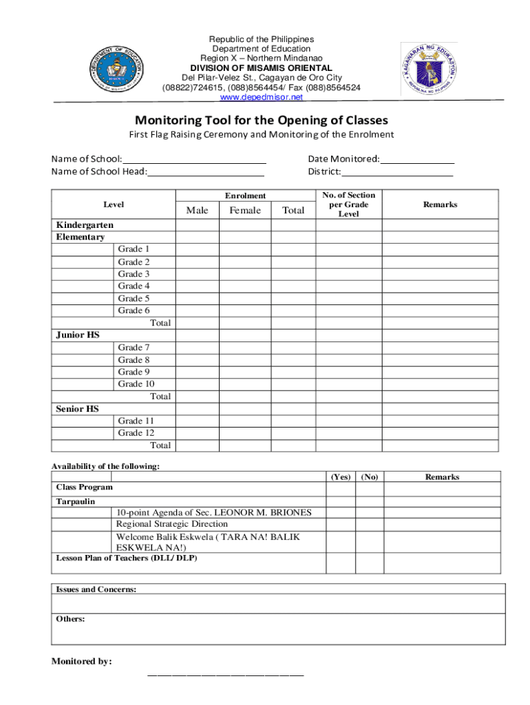 Fillable Online deped misor online Fax Email Print - pdfFiller