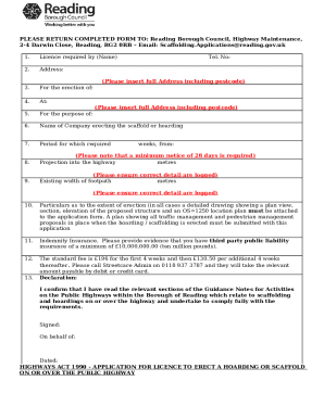 VEHICLE CROSSING / DROPPED KERB APPLICATION ... Doc Template | pdfFiller