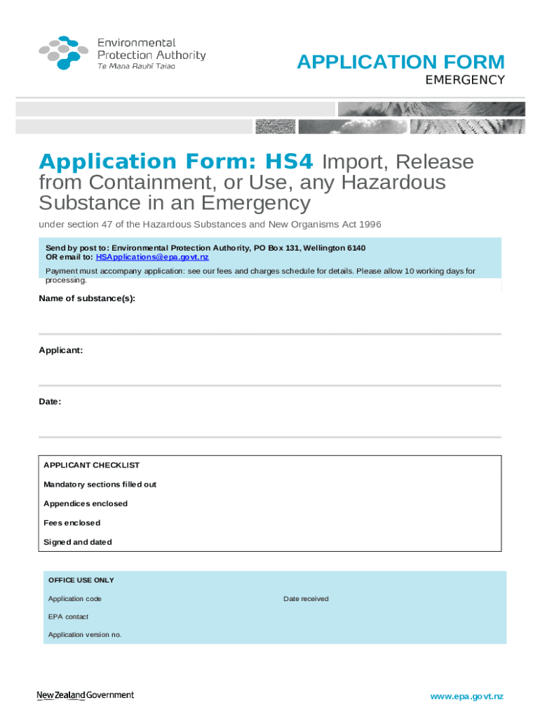 Import or manufacture a pesticide Application Doc Template | pdfFiller