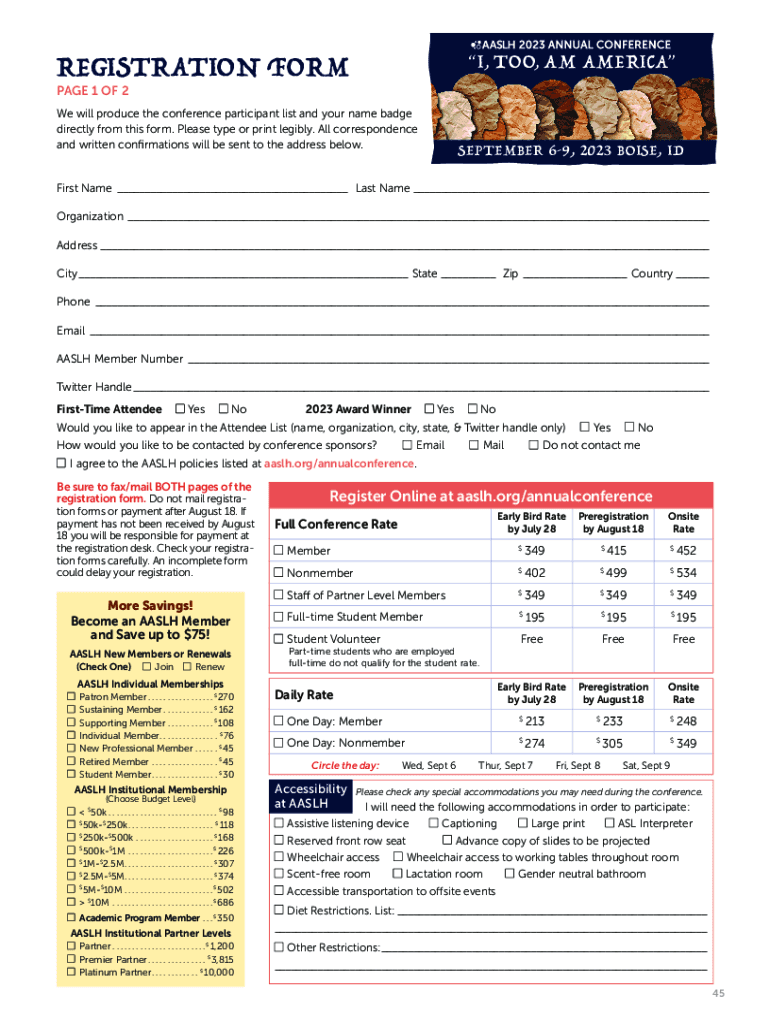 Fillable Online Creating Name Badges and the List of Participants Fax ...