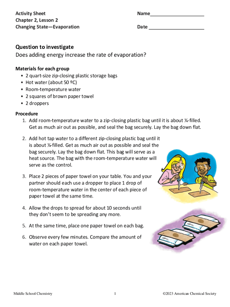 Fillable Online Activity Sheet Name Chapter 2, Lesson 2 Fax Email Print ...