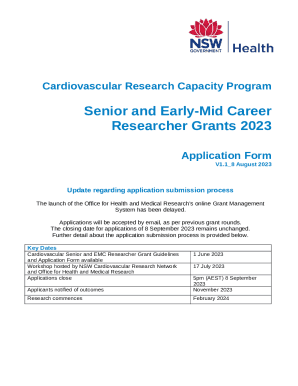 application outline Doc Template | pdfFiller