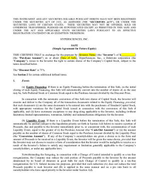 Fillable Online Form of SAFE- Discount- HSI- 4-28-23- TEMPLATE Fax ...