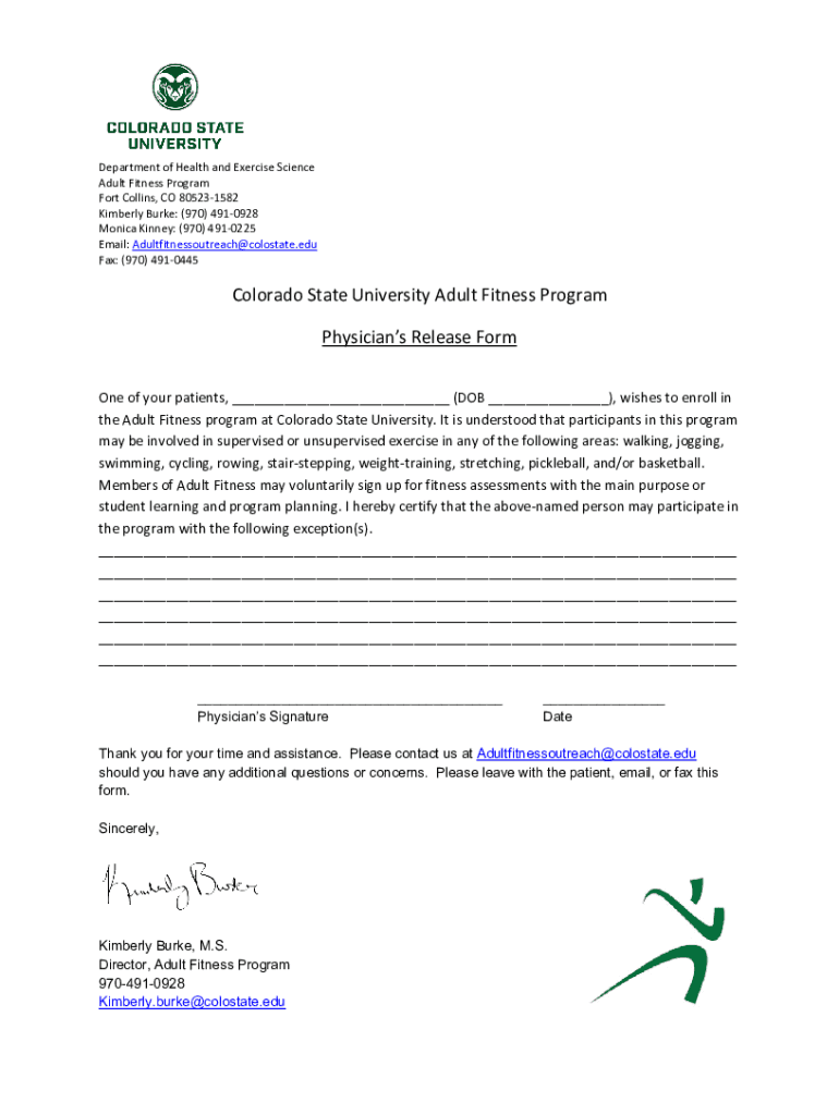 Fillable Online Physicians-release-form.pdf Fax Email Print - pdfFiller