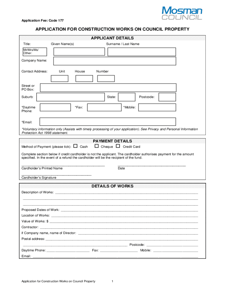 Fillable Online Application for Occupation Certificate Fax Email Print ...