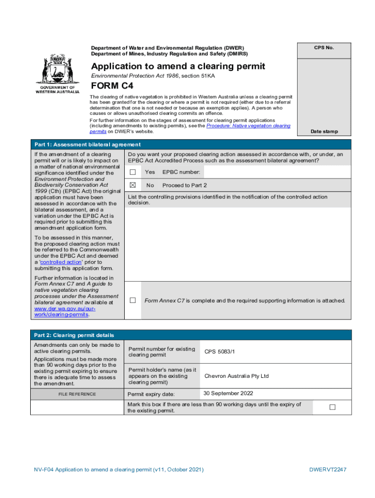 Fillable Online CPS 5083/2 - Chevron Australia Pty Ltd - Decision ...