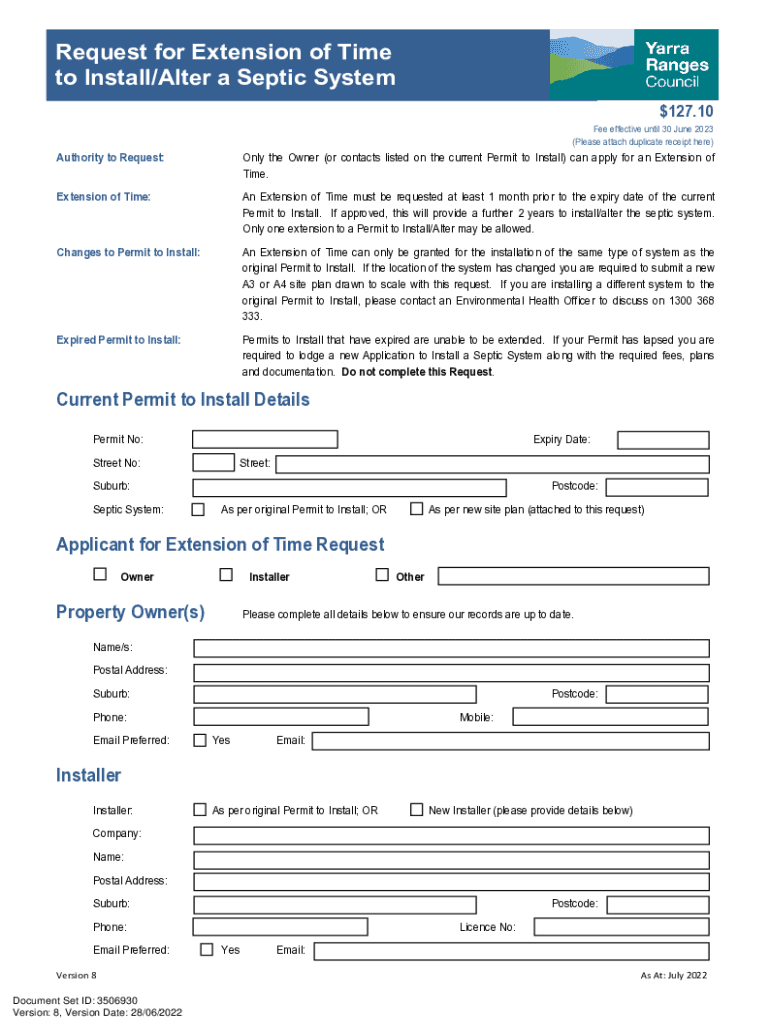 Fillable Online ECM3506930v8Request for Extension of Time. Request for ...