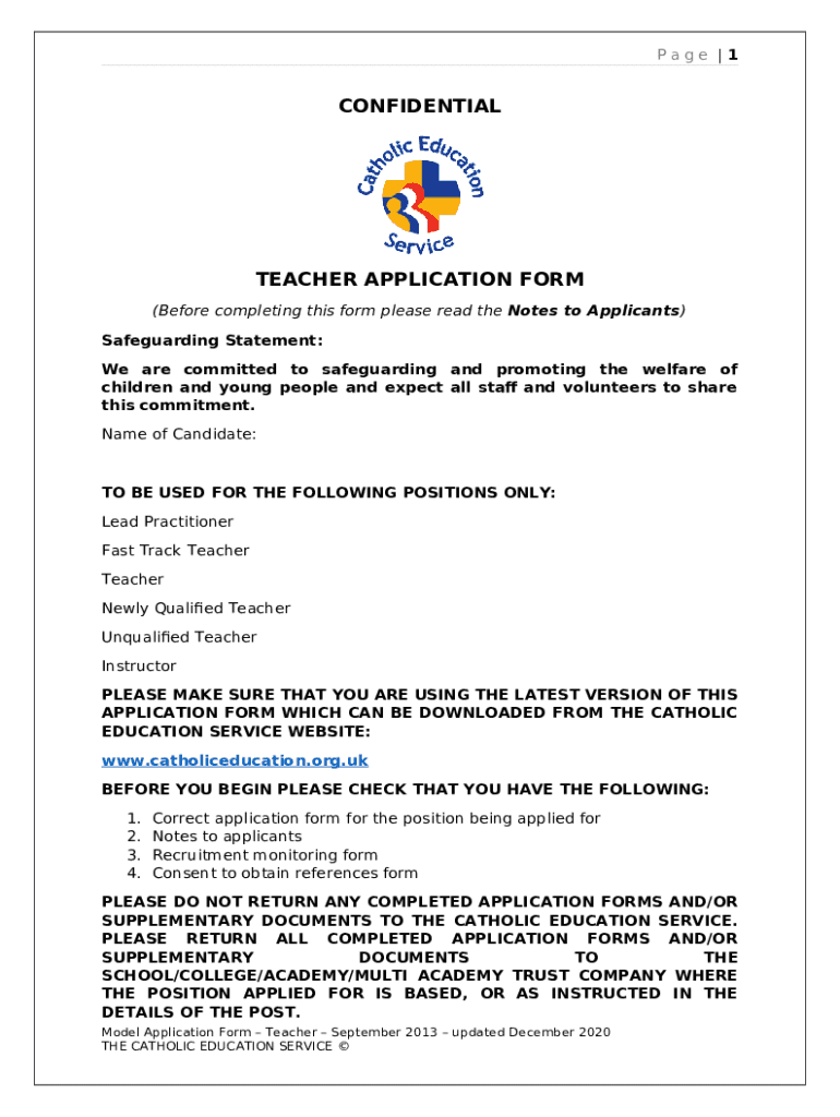 Safer recruitment Doc Template | pdfFiller