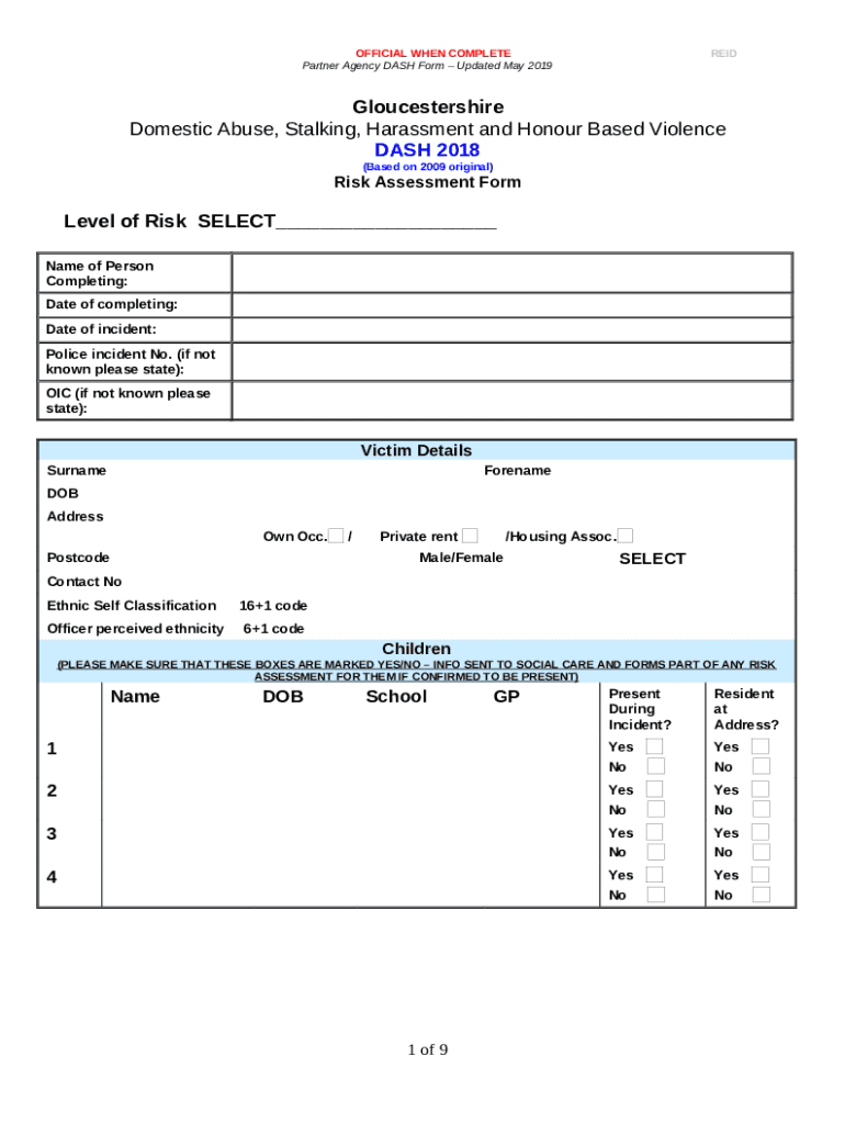 The 'officer effect' in risk assessment for domestic abuse Doc Template ...