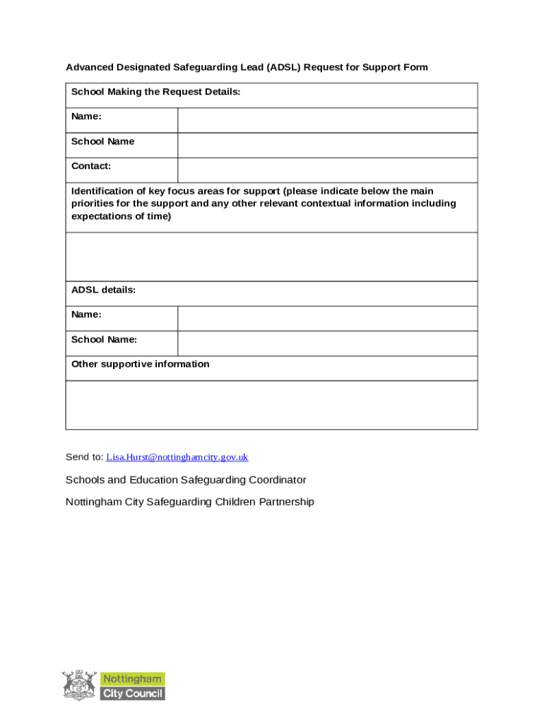 adsl-request-for-support--aug-2020.docx Doc Template | pdfFiller