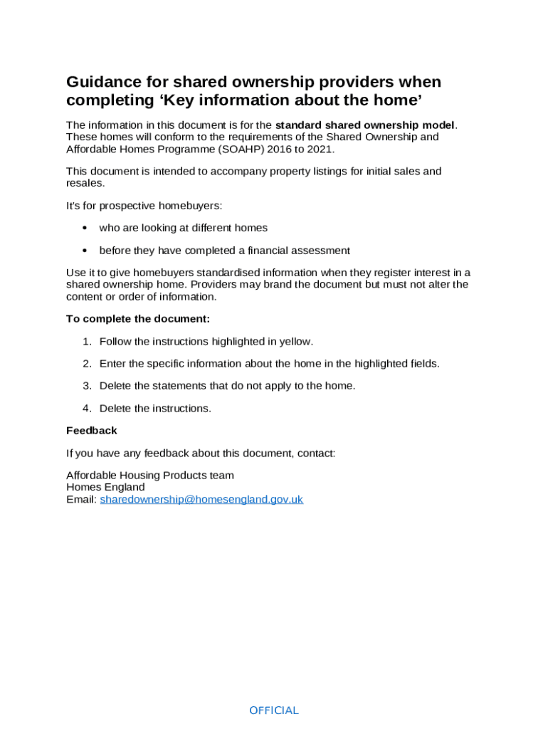 A more consumer- focused shared ownership model which ... Doc Template ...