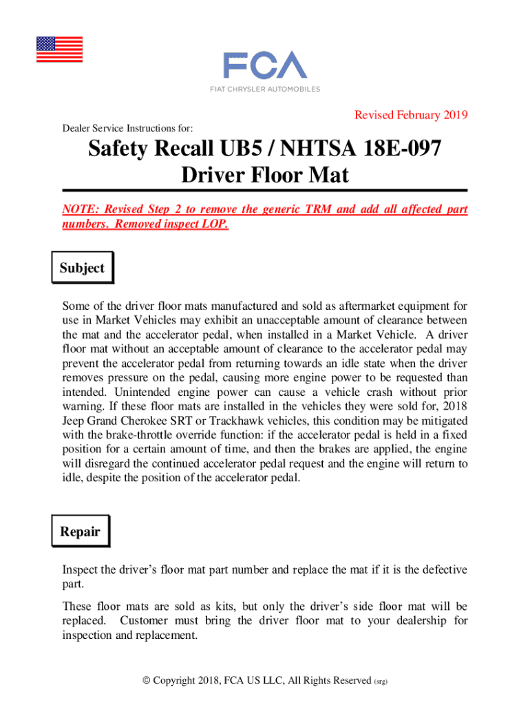 Fillable Online Toyota used 'secret recalls' for floor mat issues Fax ...