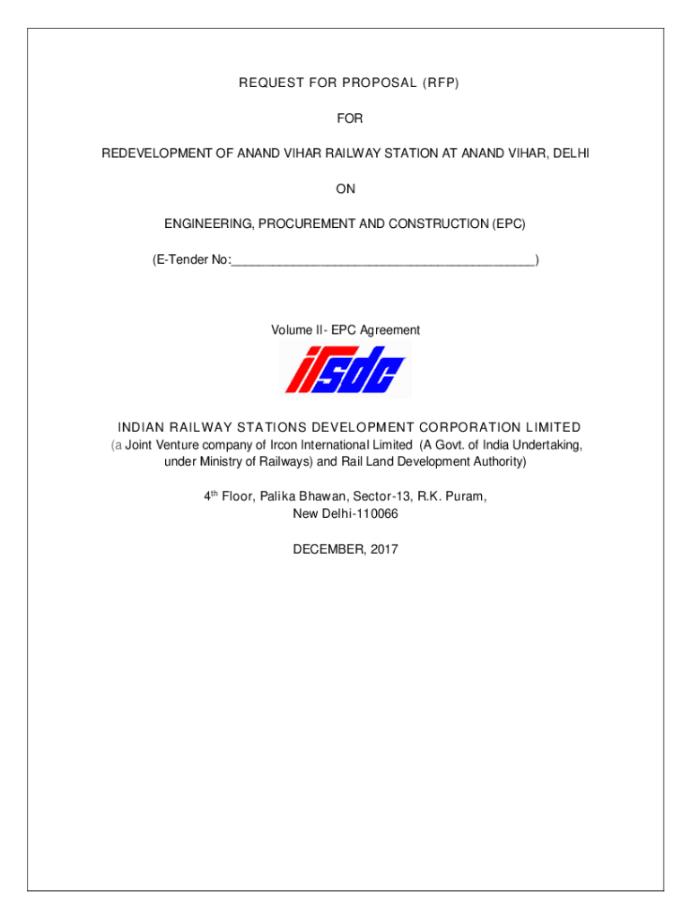 Fillable Online Model Request for Proposal (RFP) for Engineering ...