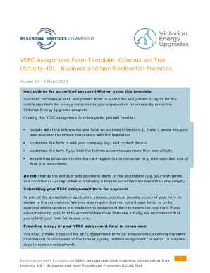 VEEC assignment template: Combustion Trim (Activity 40) Doc Template ...