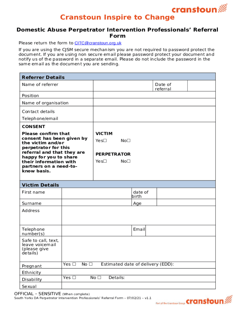 Appendix 4Victim Support referral - London - southyorkshire-pcc gov Doc ...