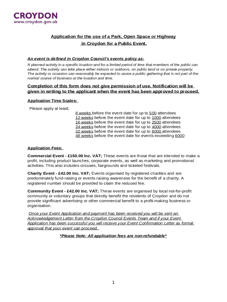 download and complete an event application ( ... Doc Template | pdfFiller