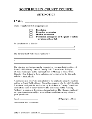 Fillable Online Planning application form Fax Email Print - pdfFiller