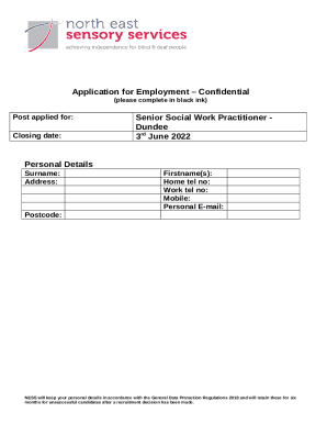 Application for PIP Certification Doc Template | pdfFiller